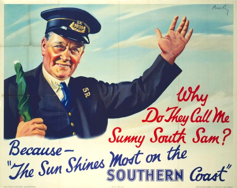 Southern Region Posters | Evocative Art That Inspired Travel